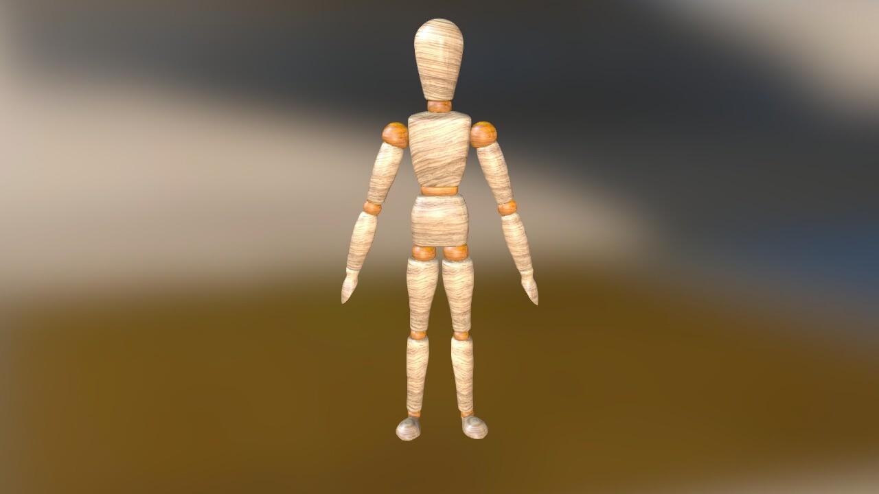 ArtStation - Wood Puppet