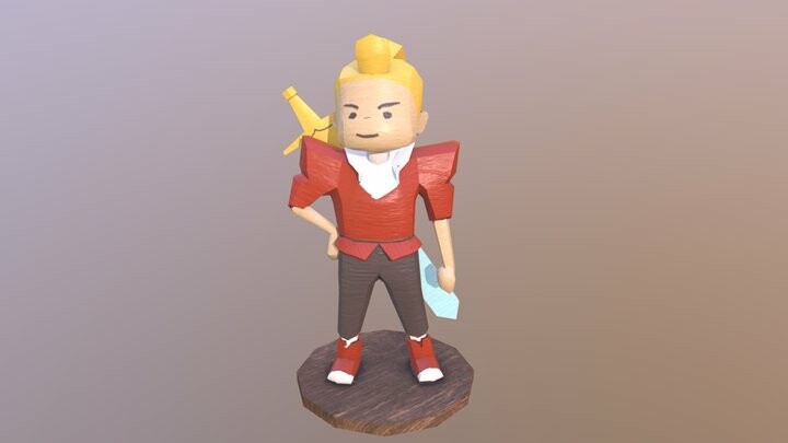 ArtStation - 3D Model - "Adora" minifig