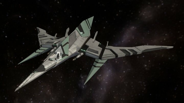 ArtStation - Zenith Fighter Ship