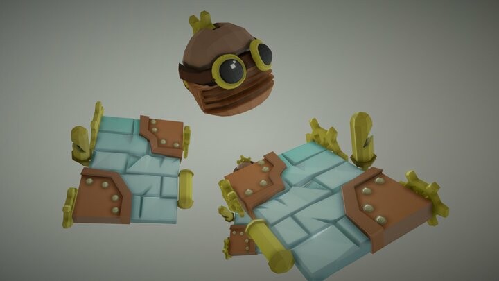 ArtStation - Eternal Jump Skin Diorama