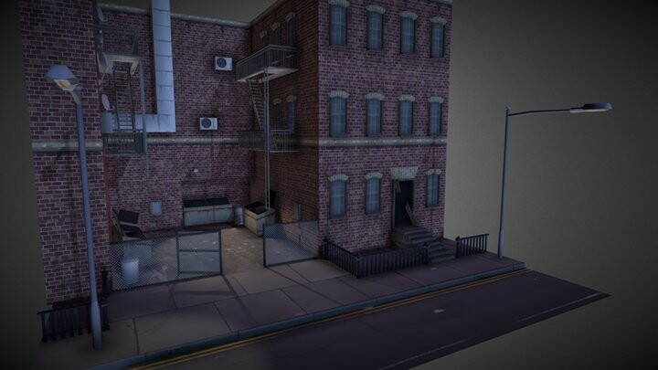 ArtStation - Urban street (Student)