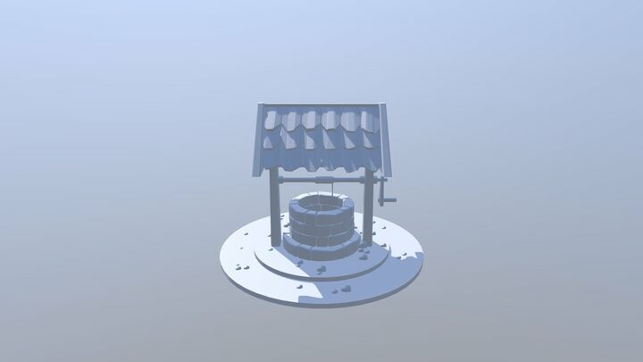 ArtStation - 190416 Cartoon Well 01