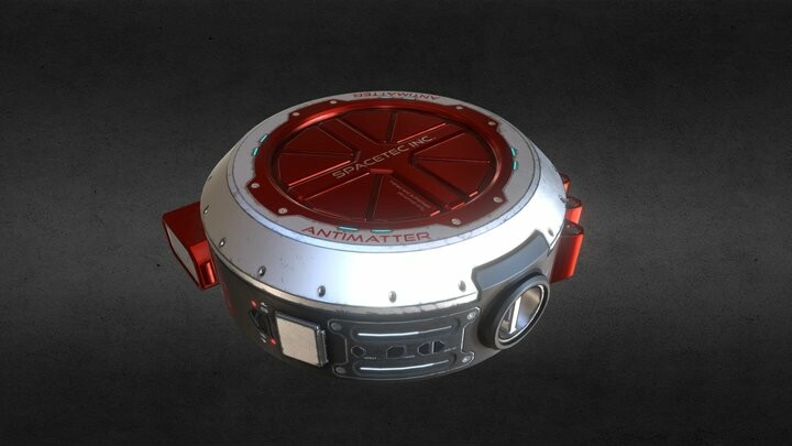 ArtStation - High-Security Antimatter Container