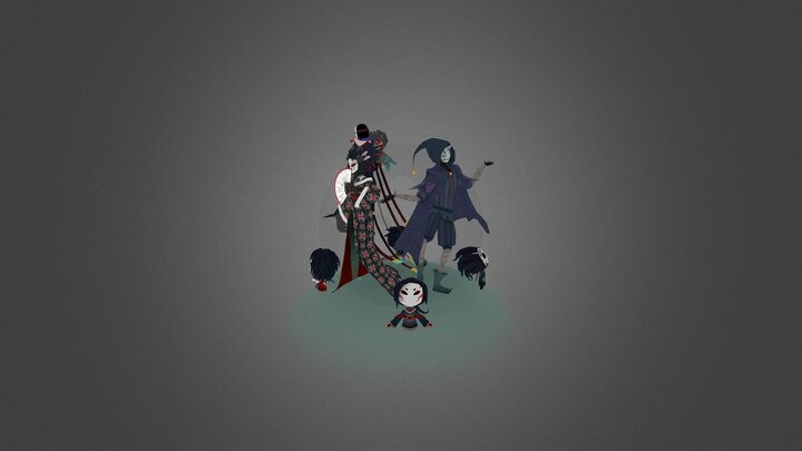 ArtStation - Masked Spirits