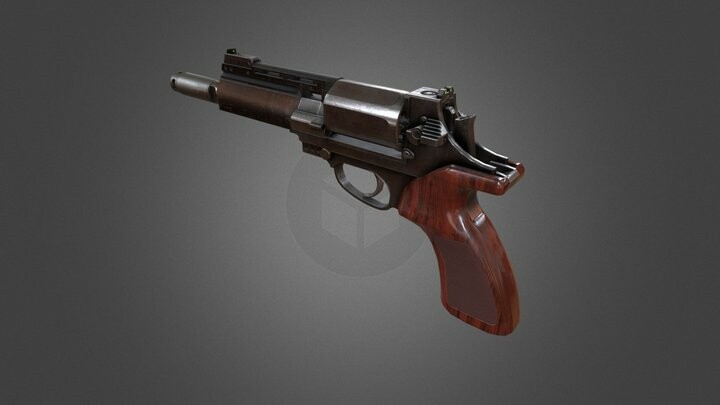 ArtStation - Mateba Autorevolver Study