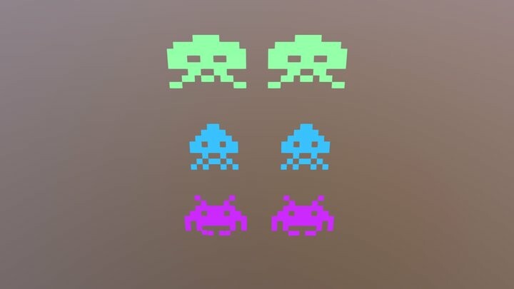 ArtStation - Space Invaders