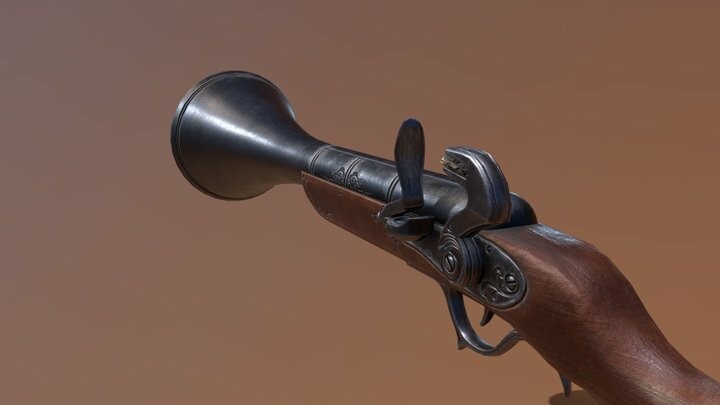 ArtStation - Timesplitters Rewind - Blunderbuss