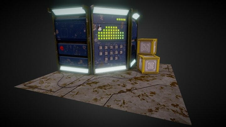 ArtStation - Sci-Fi Alley Textures