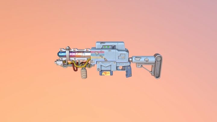 ArtStation - Laser Rifle
