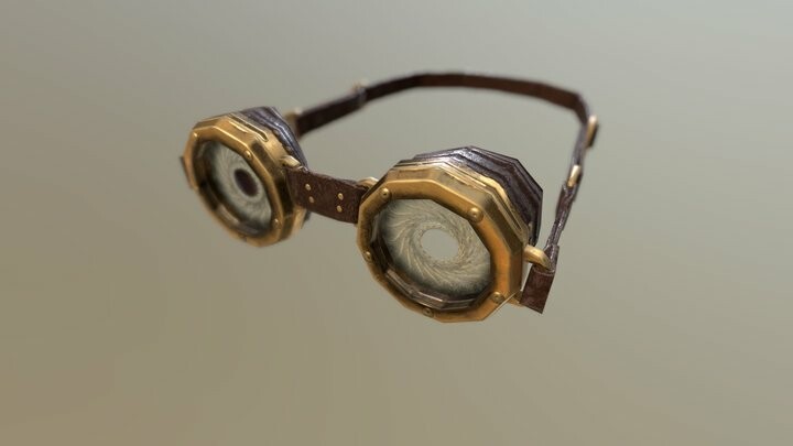 ArtStation - Steampunk Goggles