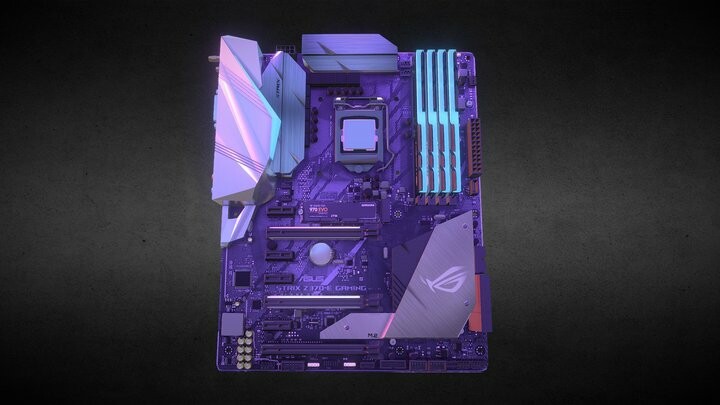 ArtStation - Mobo + Components