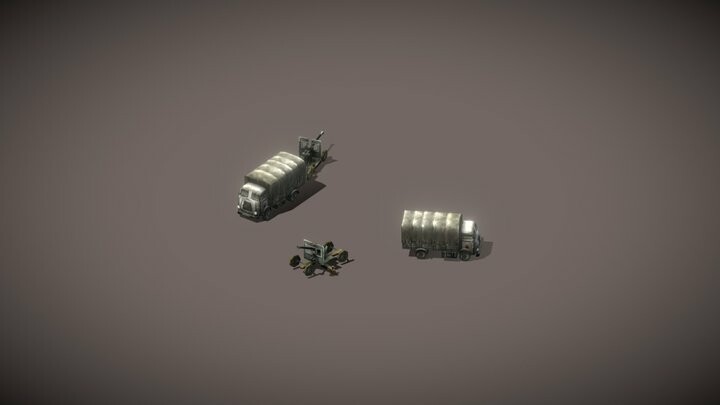 ArtStation - AZP S-60 with Steyr 680