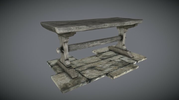 ArtStation - Medieval Table