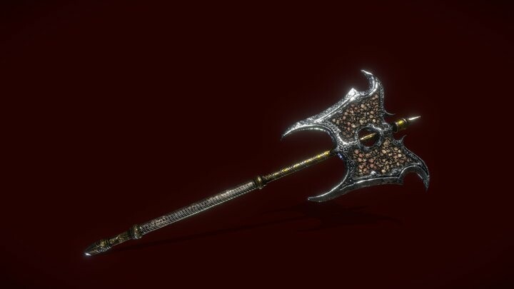 ArtStation - Skull axe