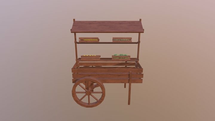 ArtStation - Fruit Cart
