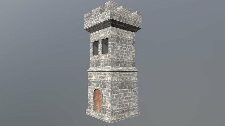 ArtStation - Medieval Tower