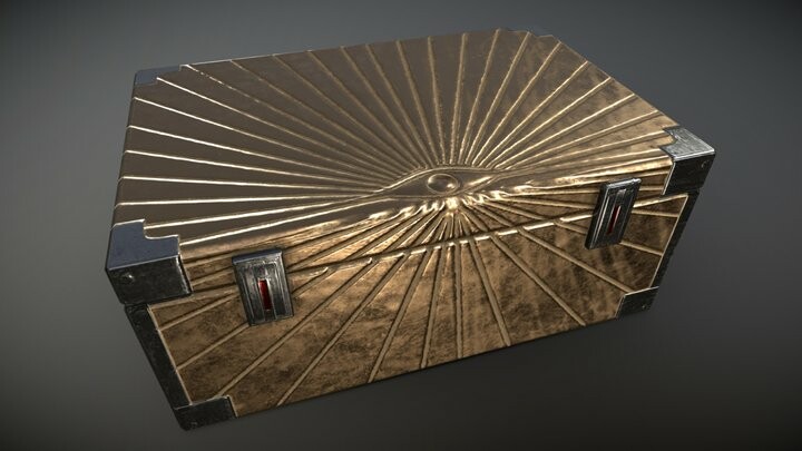 ArtStation - Art Deco Chest [low poly]
