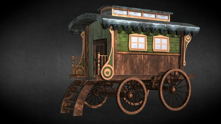 ArtStation - Gypsy Caravan
