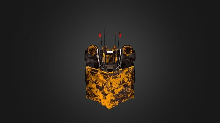 ArtStation - Post Apocalyptic Tractor