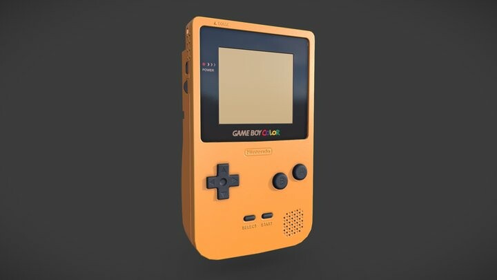 ArtStation - Gameboy Color 1998