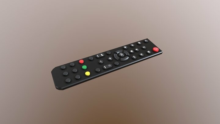 ArtStation - tv remote control