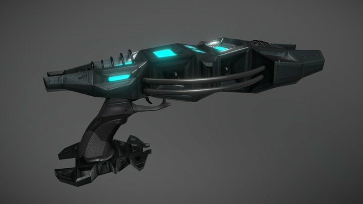 ArtStation - Smith Double Pistol Gun