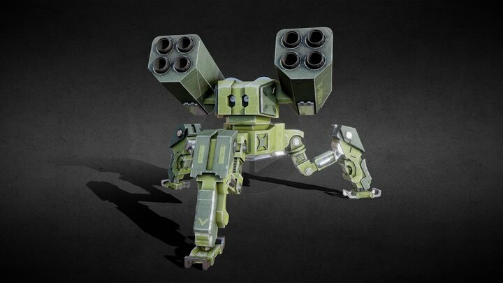 ArtStation - Heavy Mortar