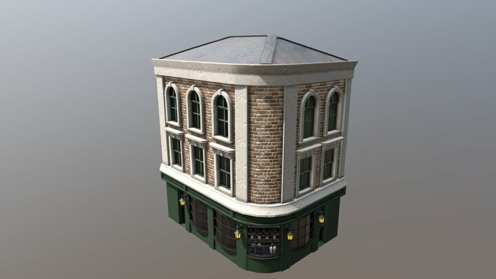 ArtStation - Victorian Storefront