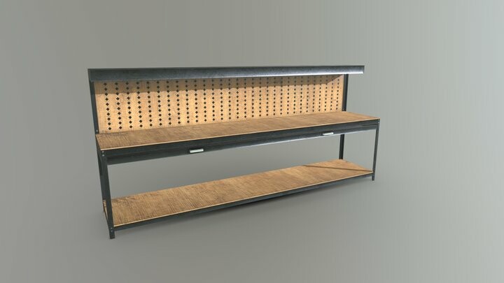 ArtStation - Wooden - Workbench