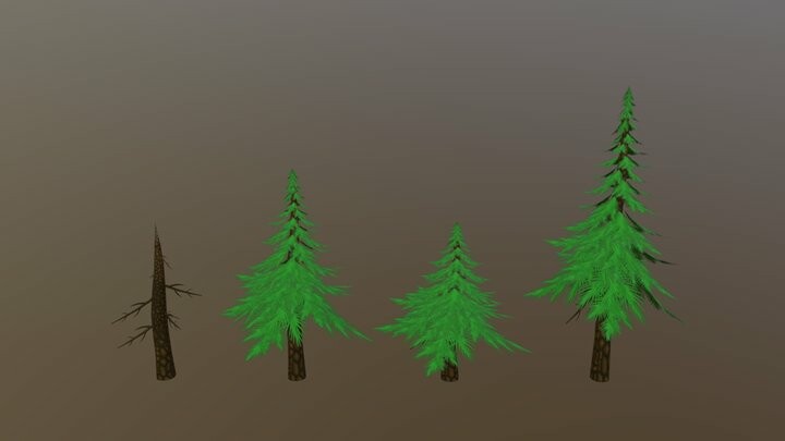 ArtStation - Pine Tree