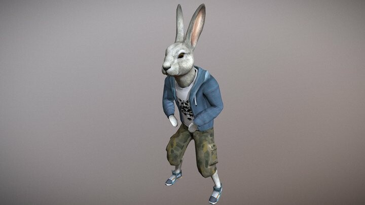 ArtStation - Rabbit boy