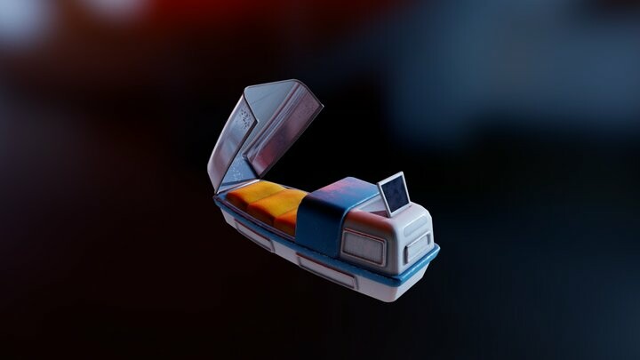 ArtStation - Hypersleep Chamber