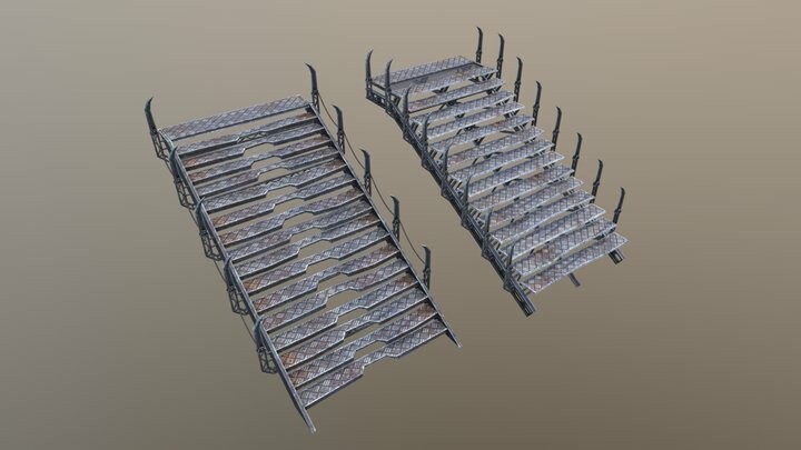 ArtStation - Dungeon Plant. Ladders