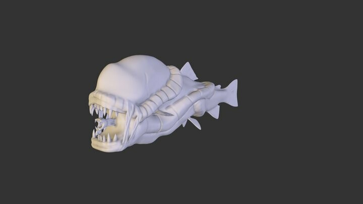 ArtStation - Xenomorph Fish
