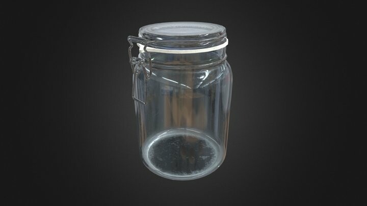 ArtStation - Prop - Glass Jar