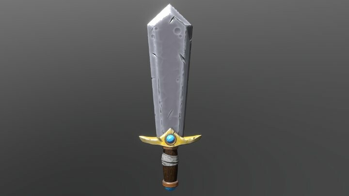 ArtStation - Stylized Sword
