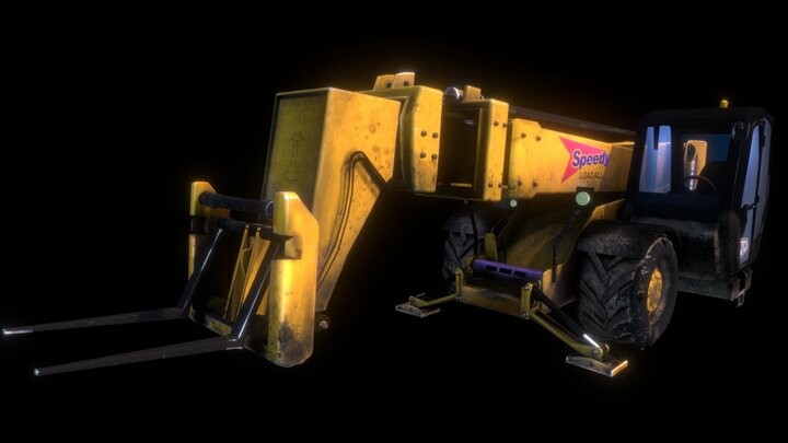 ArtStation - Telehandler