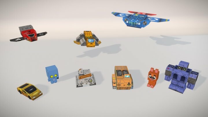 ArtStation - Papercraft Series