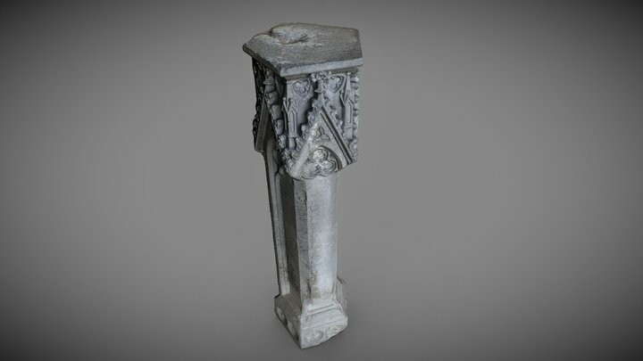 ArtStation - Gothic pillar