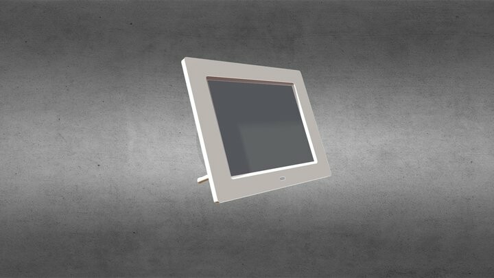 ArtStation - AVF APF 8001 Digital Photo Frame 8 inch monitor 3D