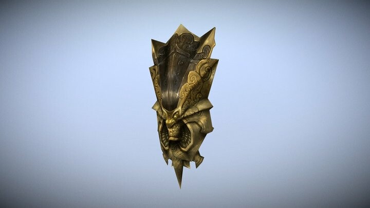 ArtStation - Practice - Shield (Fan Art)