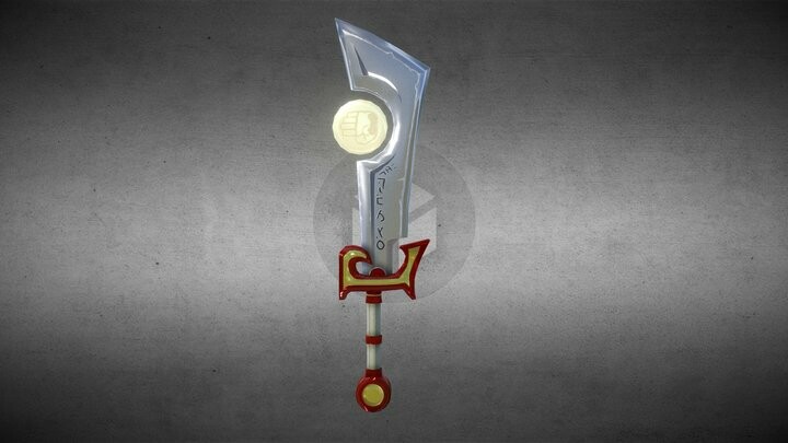 ArtStation - Ashbringer Low-Poly