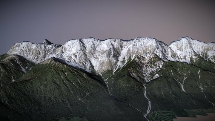 ArtStation - Mountain model#2