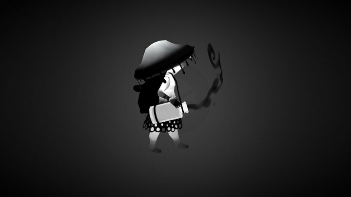 ArtStation - Inky Cap Mushroom Witch