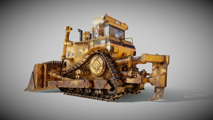 ArtStation - Bulldozer