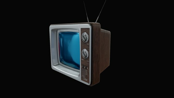 ArtStation - Retro Tv