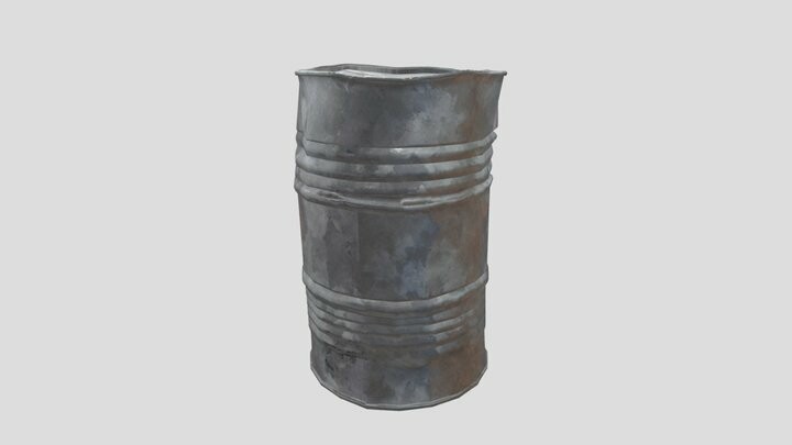 ArtStation - Oil Drum