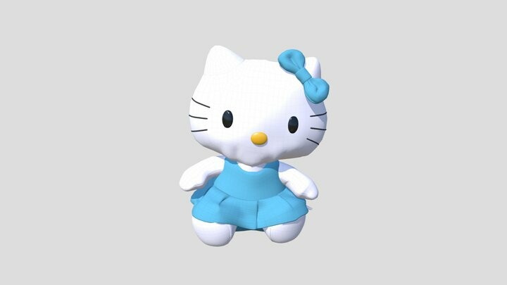 ArtStation - Hello Kitty Stuffy
