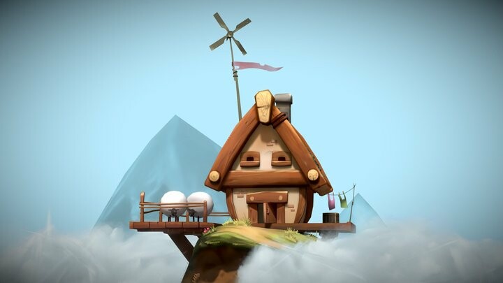 ArtStation - HOUSE ON THE HILL