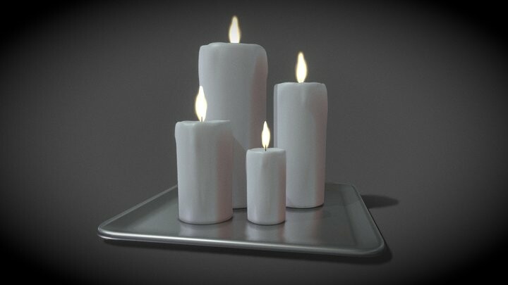 ArtStation - Animated Candles